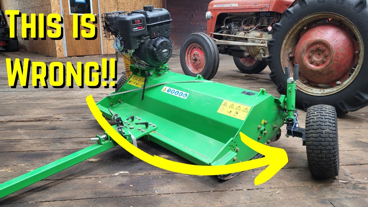 Flail Mower Needs Help!!! - YouTube