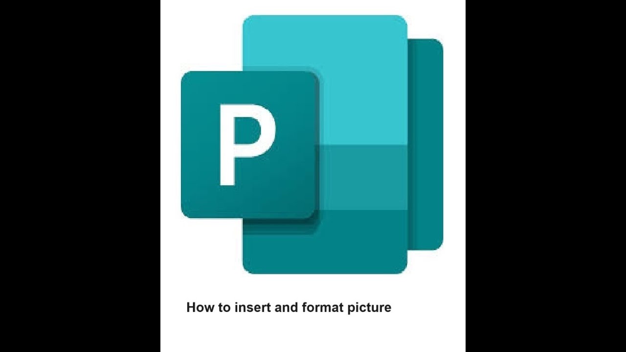 how to insert and format picture - YouTube