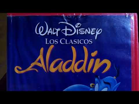 Unboxing VHS Aladdín 1994 (Argentina) Gativideo - YouTube