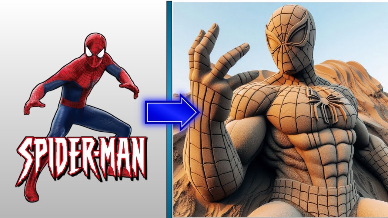 I Made AVENGERS as SAND STATUES! (2024) | VI Superhero - YouTube