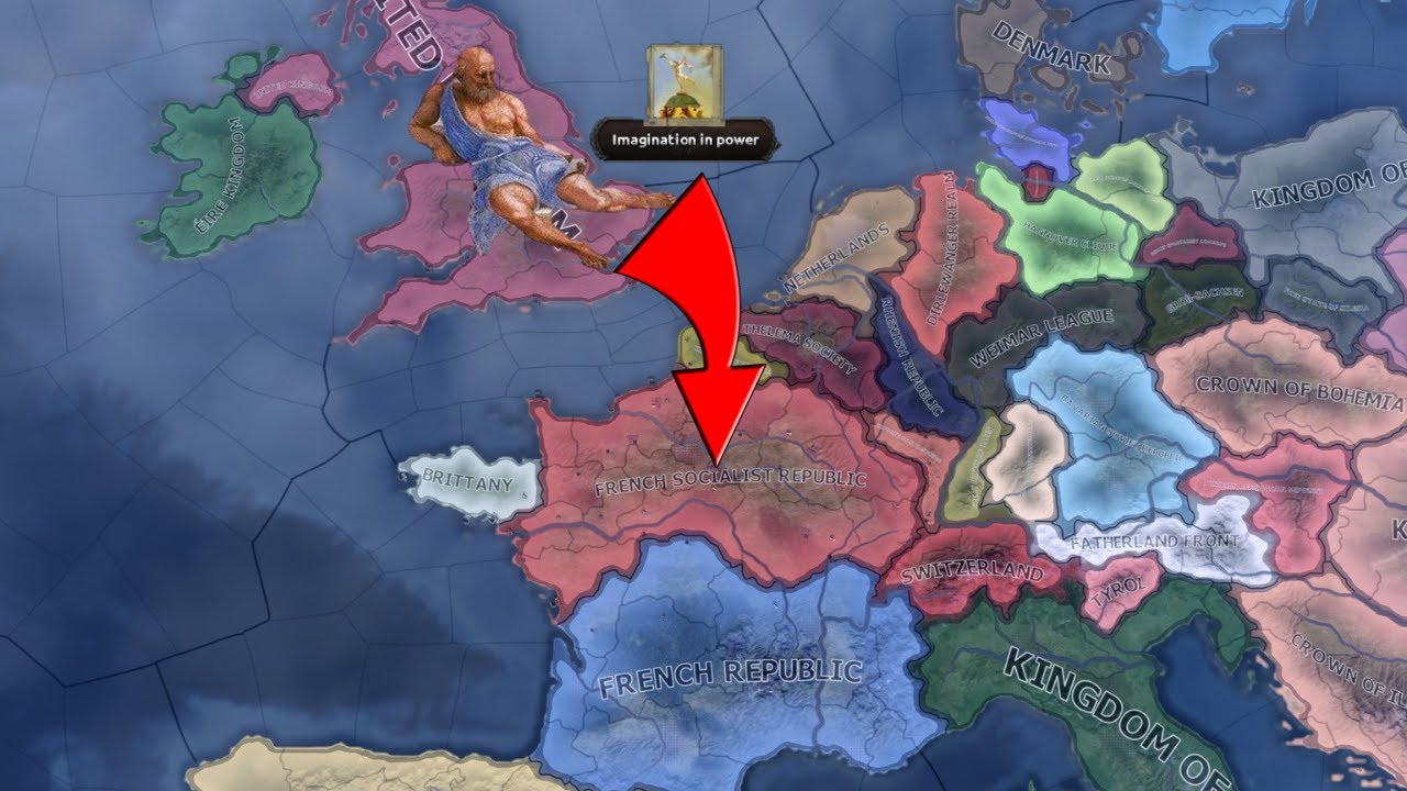 Homeless Philosopher DISSOLVES France in HOI4 - YouTube