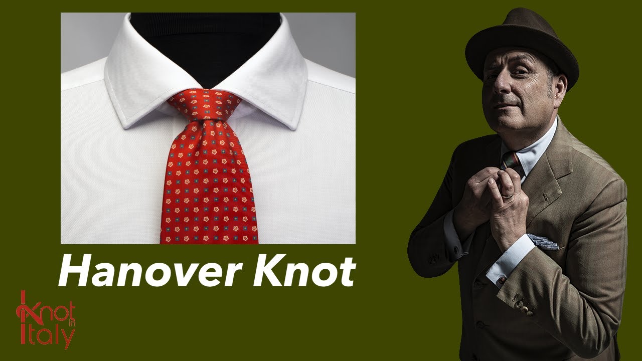 How to Tie a Tie - Hanover Knot - Come fare il nodo alla Cravatta ...