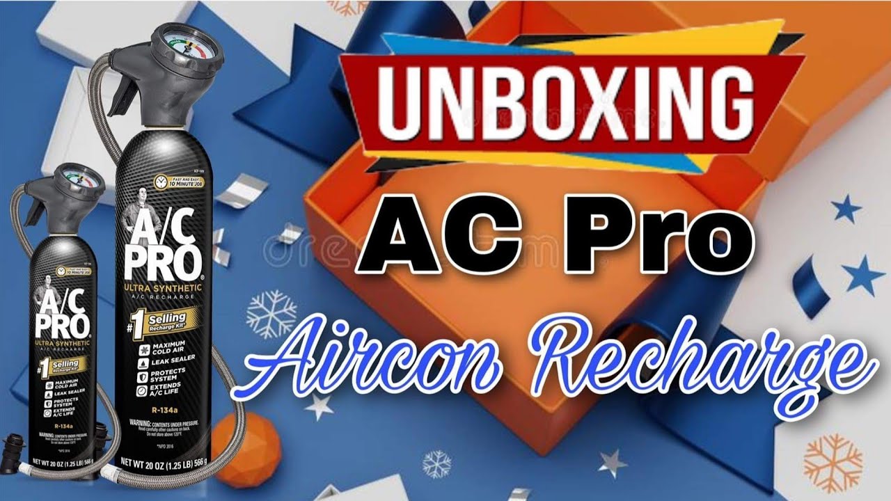Unboxing A/C Pro recharge kit & actual servicing on Hyundai #unboxing # ...