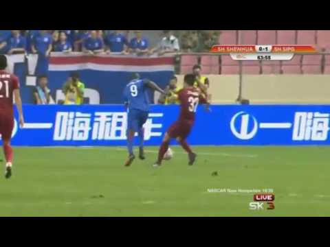Demba Ba Horror Injury Leg Break in Chinese Super League! OMFG - YouTube