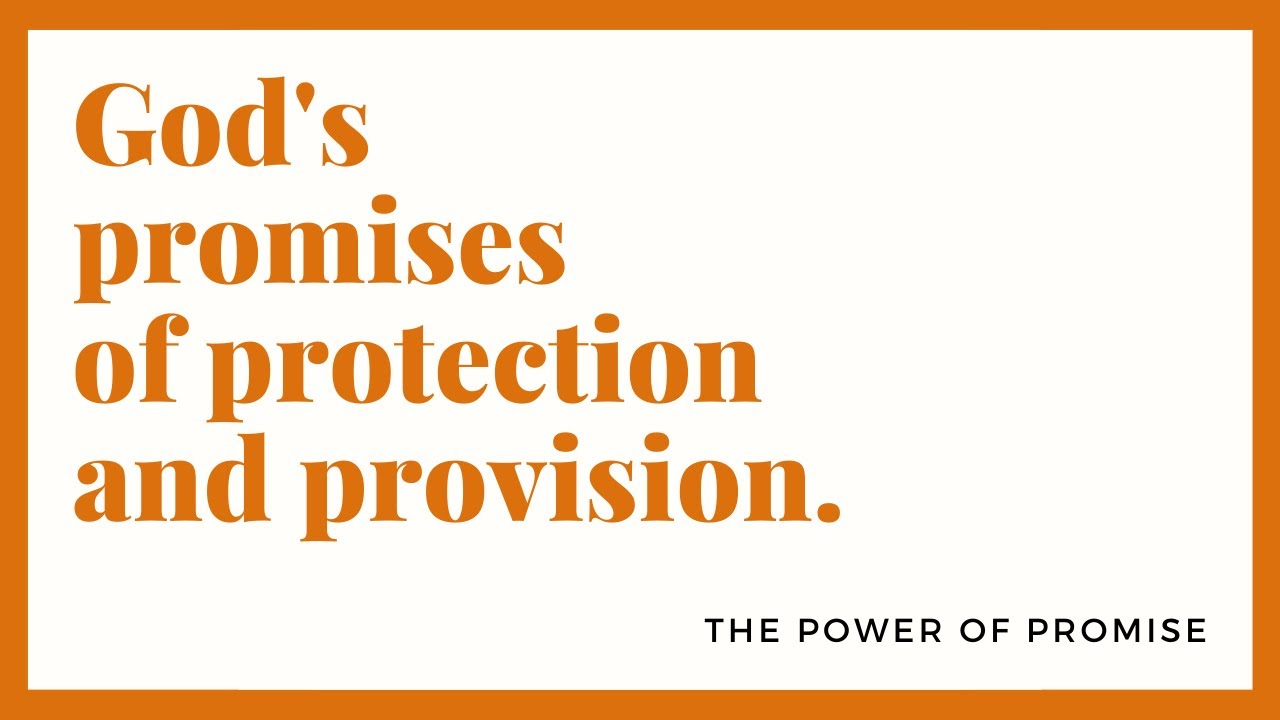 God's Promises of Protection and Provision: POP Episode 6 with David ...
