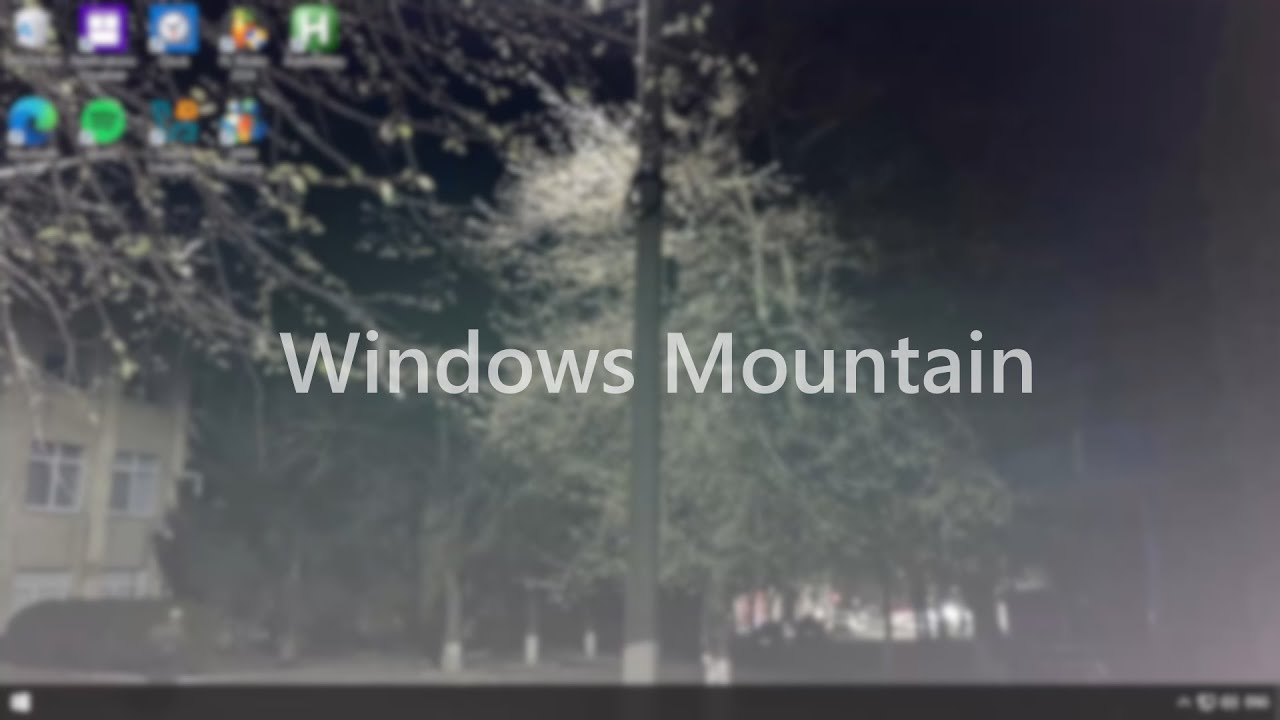 Windows Mountain - YouTube