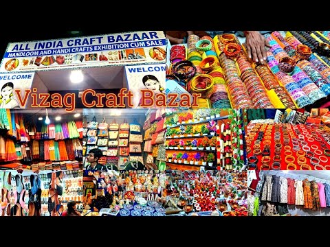 Craft Bazar Vizag R k beach | Handloom & handcrafts Exhibition Cum sale | Vizag India Craft ...