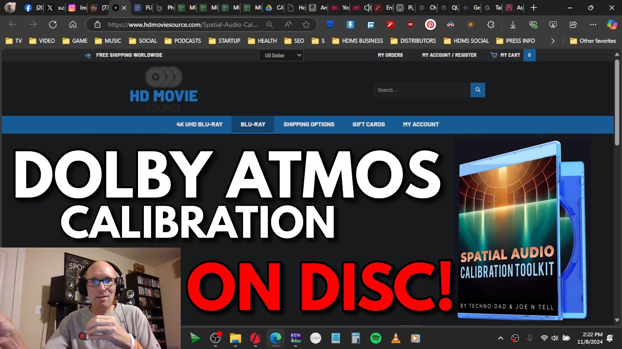 Using Spatial Audio Calibration Toolkit Disc On A Panasonic UB9000 With ...