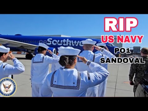 Welcome Home Hero | RIP US Navy PO1 Gerardo T. Sandoval #honor #tribute #usnavy #rip - YouTube