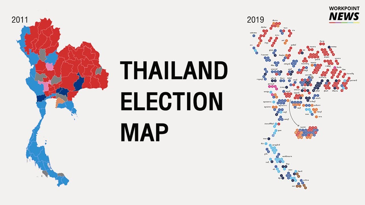 Thailand Election 2019 Interactive Website - Workpoint News - YouTube