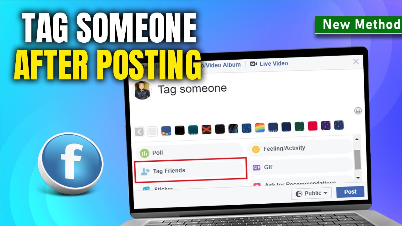 How to tag someone on Facebook after posting 2025 [New Update] - YouTube