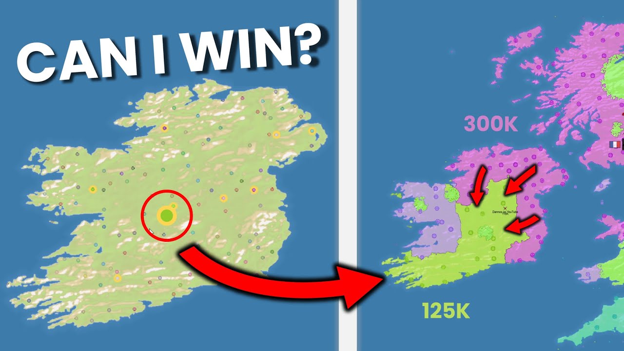 Spawning in the Middle of Ireland | OpenFront.io - YouTube