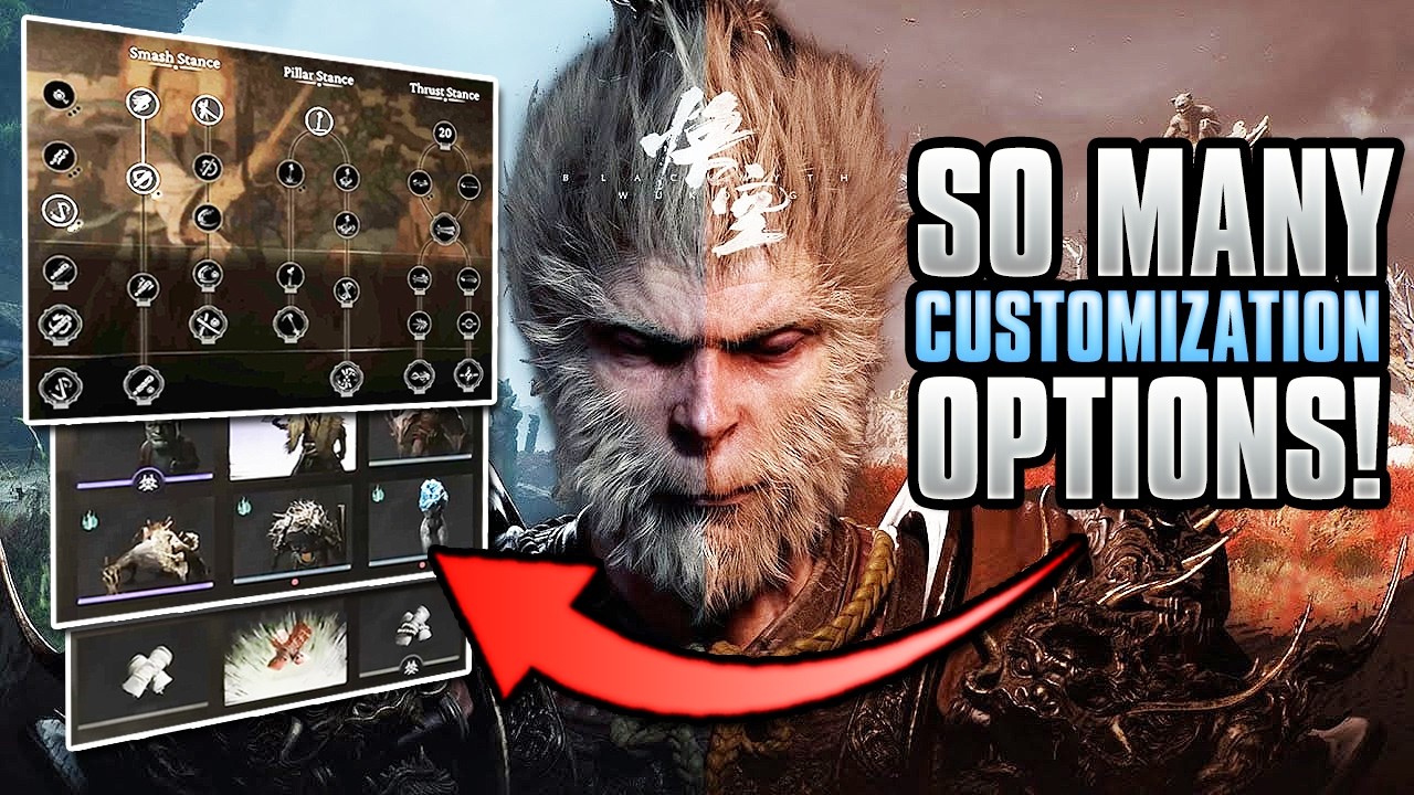 Black Myth Wukong - Customization Breakdown | Skill Tree ...