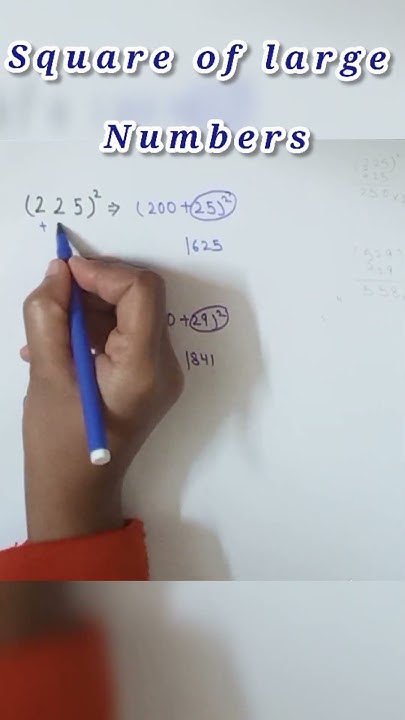👆👆👆Square of 3 digit numbers||Square root easy short tricks#Shorts# ...