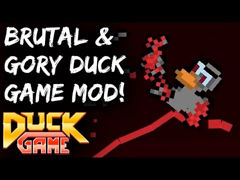 BRUTAL DUCKGAME! (MOD) | Let's Play Duck Game (Steam Workshop Mod ...