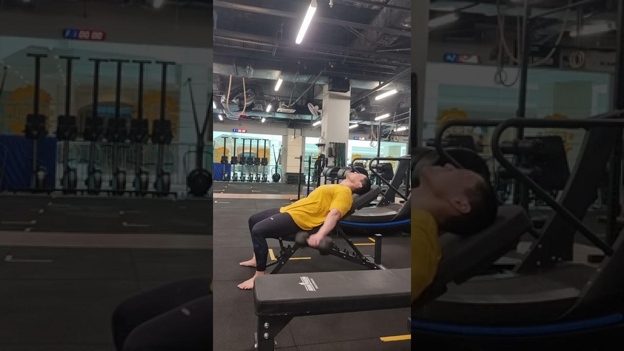 incline dumbbell lateral raises scapular plane - YouTube