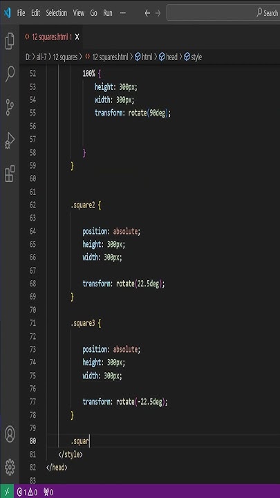 animation effect by HTML&CSS only !! #css #html #learnhtml5andcss3 #python - YouTube