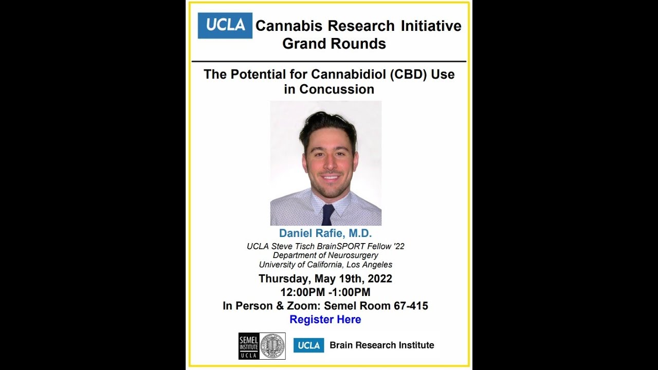Cannabis Research Initiative, 2021-05-19, Dr. Daniel Rafie - YouTube