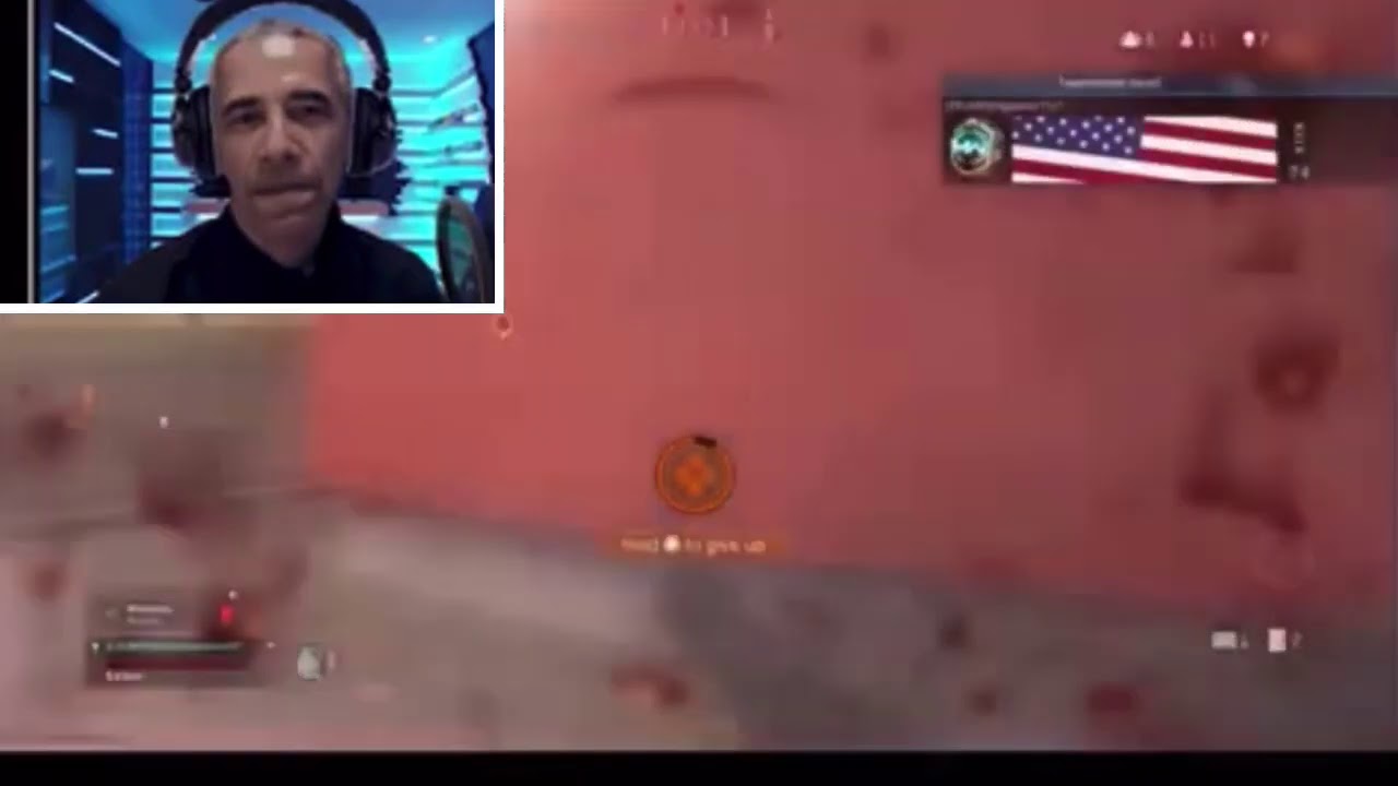 Obama Plays Warzone With Facecam - YouTube