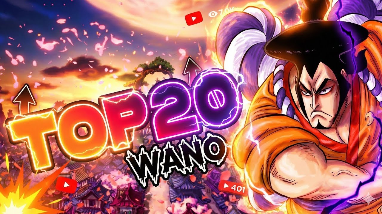ONE PIECE - THE BEST OF WANO: TOP 20!!! (secondo me) - YouTube