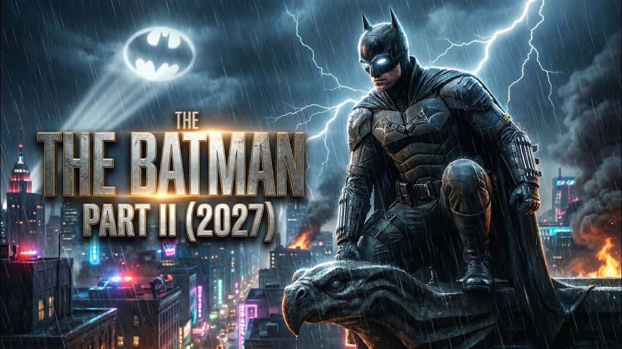 THE BATMAN PART 2 (2027) | Robert Pattinson | Trailer Teaser AI Concept ...