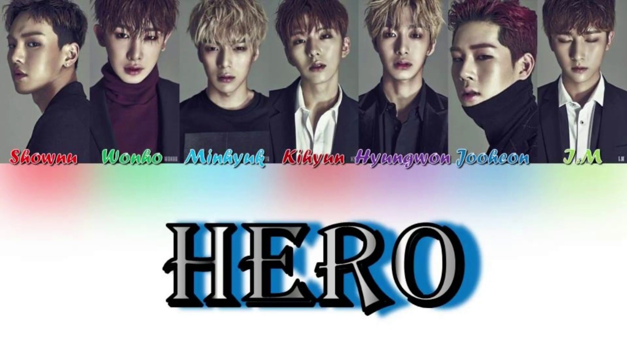 Monsta X- HERO (HAN_SER_ROM) - YouTube