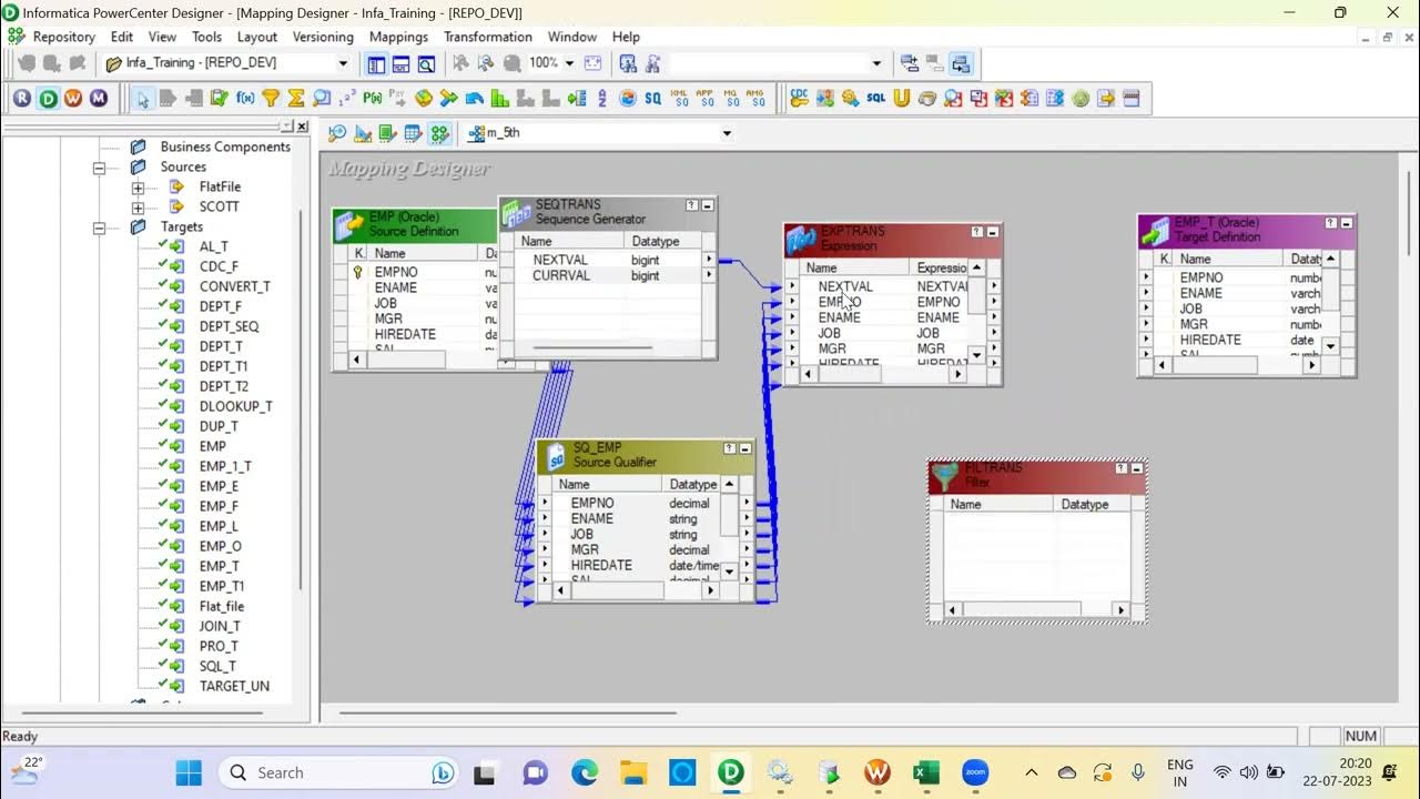 How to load Every 5th record to Target in Informatica - YouTube