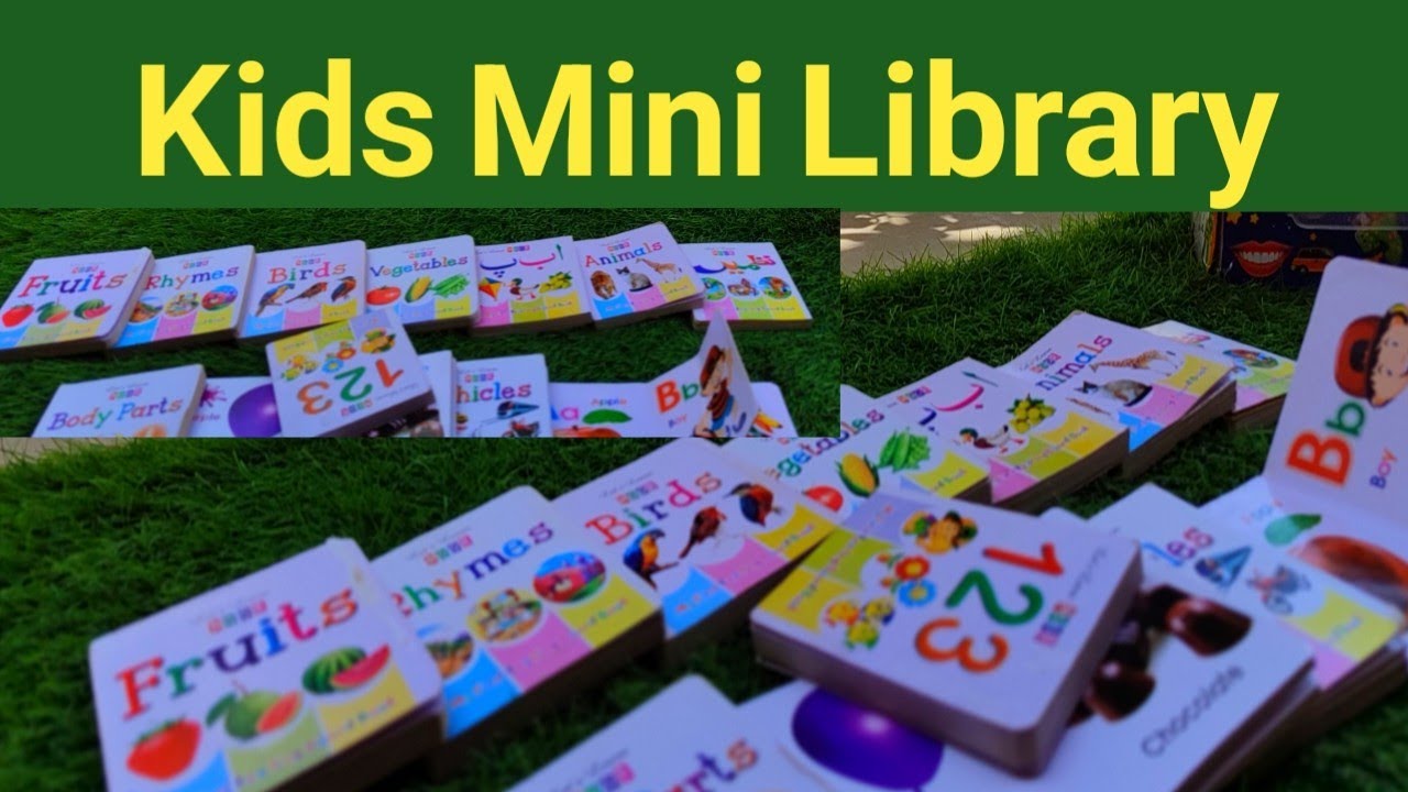 Kids Mini Library||Kids Books - YouTube