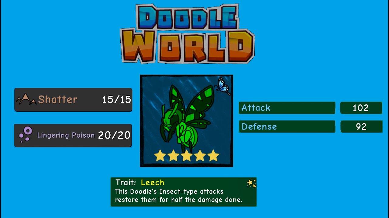 Mawthra is Quite Shattering, Doodle World PVP. - YouTube