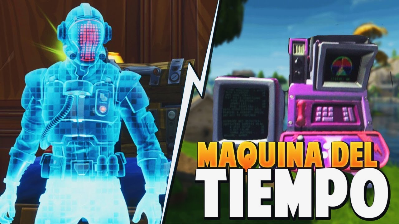 MAQUINA DEL TIEMPO en FORTNITE - *FILTRADO* - TEMPORADA 5 - FORTNITE ...