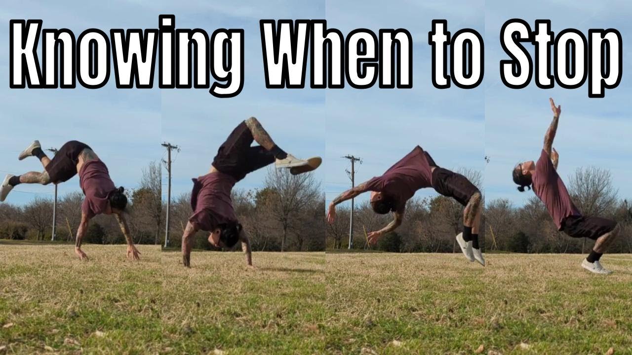 Hardest Part About Learning Flips Alone - YouTube