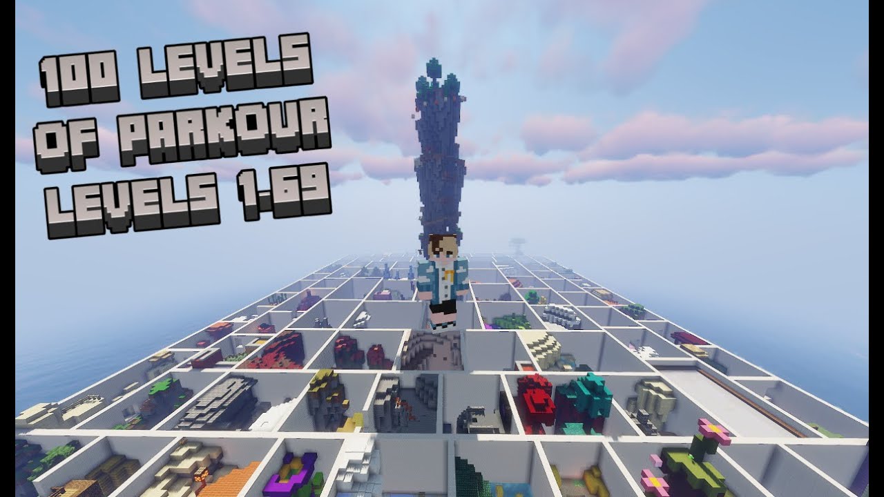 ASMR - Minecraft 100 Levels Of Parkour 1 - Soft Whispering, Rambling ...