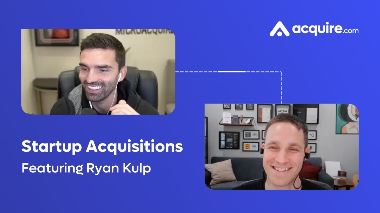 Startup Acquisition Stories w/ Ryan Kulp, Founder of Fork Equity - YouTube