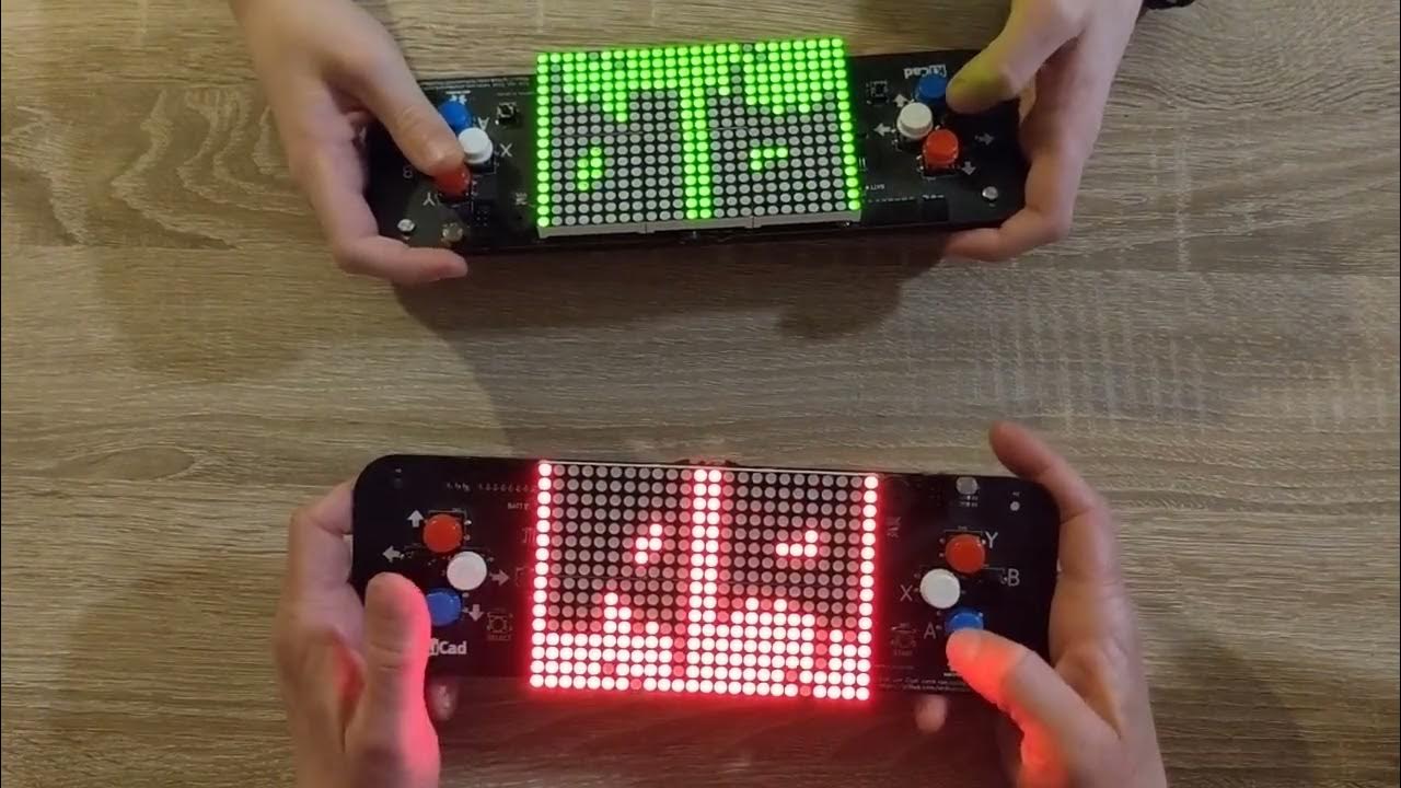 8-bit multiplayer Tetris - YouTube