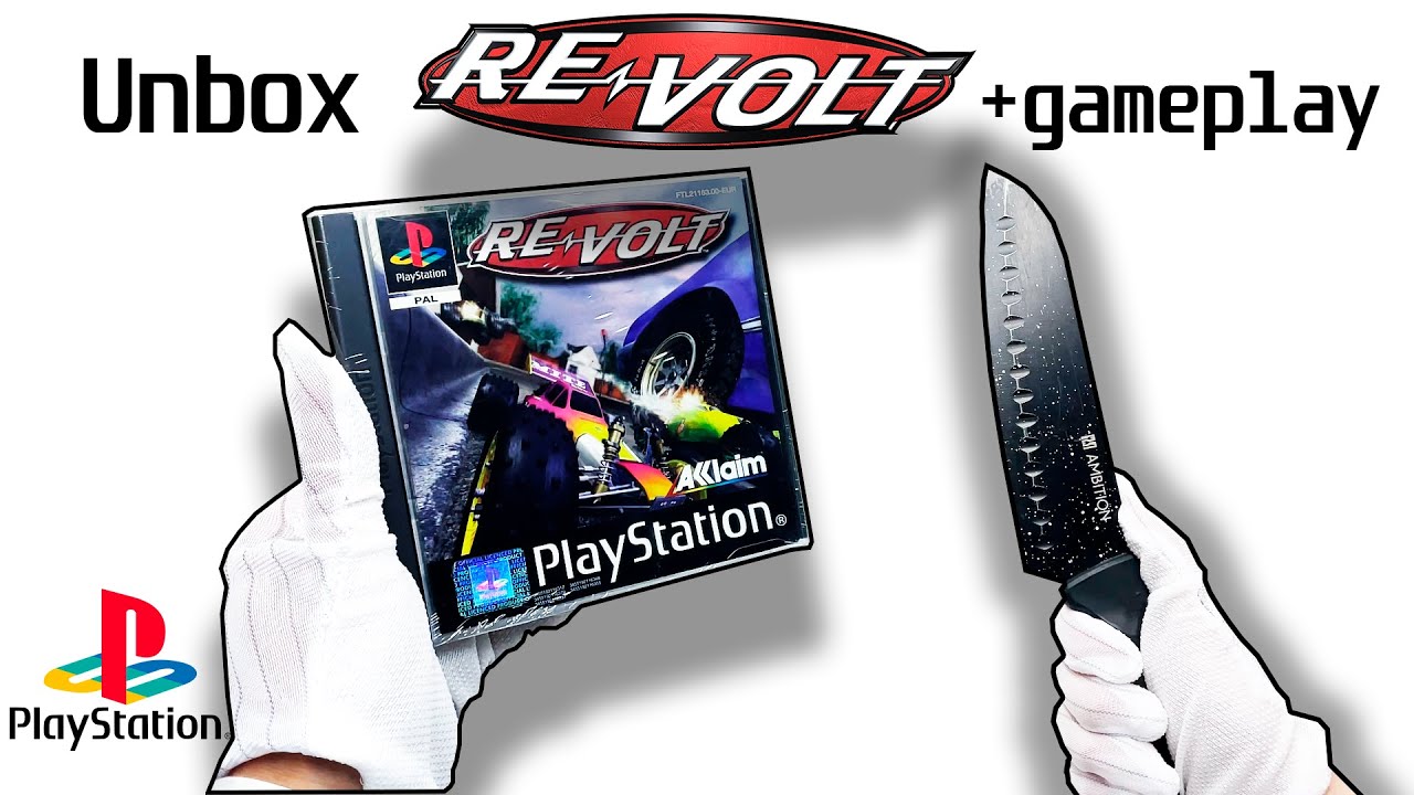 Unboxing RE-VOLT PS1 + Gameplay | RetroUnboxing 4K - YouTube
