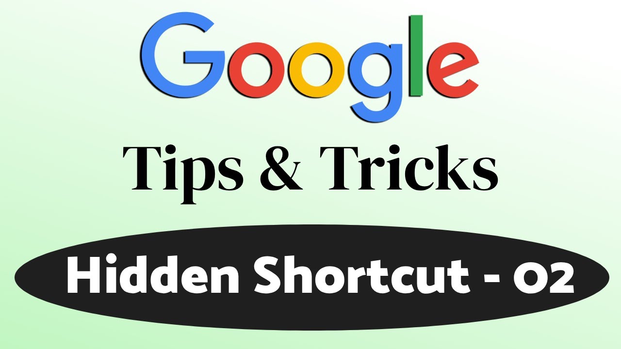 Google Tips and Tricks | Part- 02 - YouTube