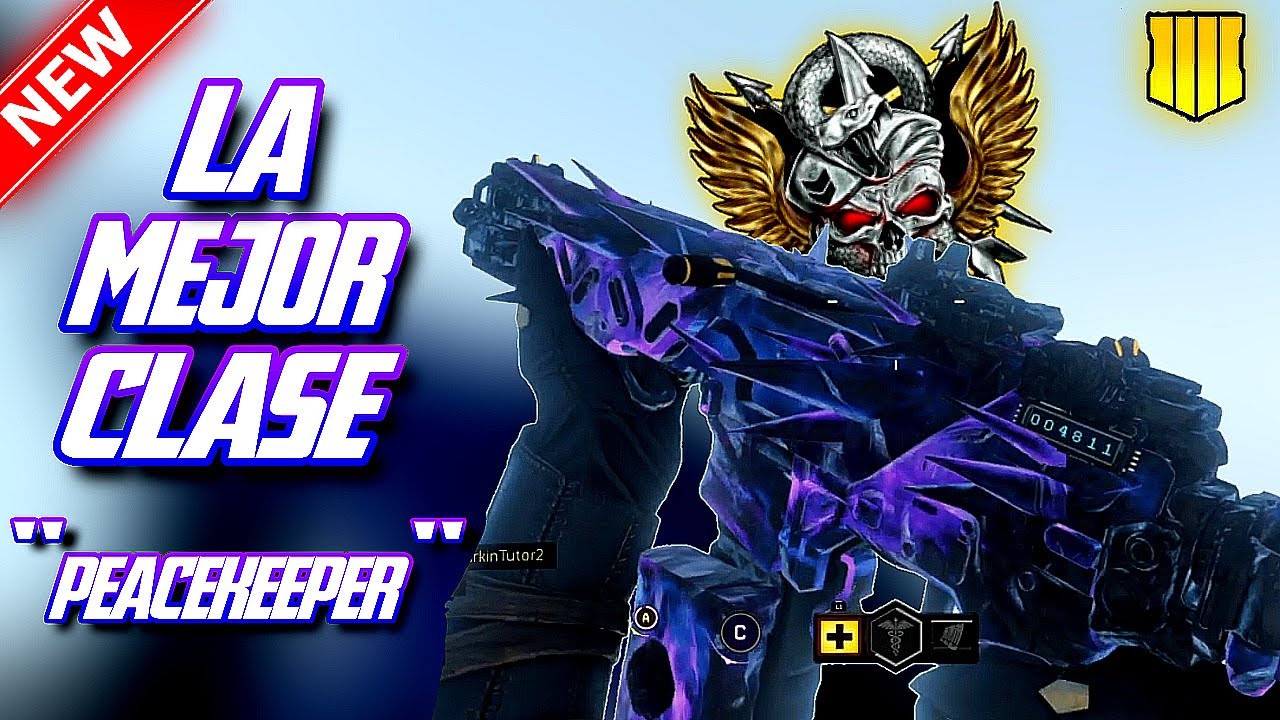 NUCLEAR con LA MEJOR CLASE "PEACEKEEPER" BO4 | Un arma legendaria ...