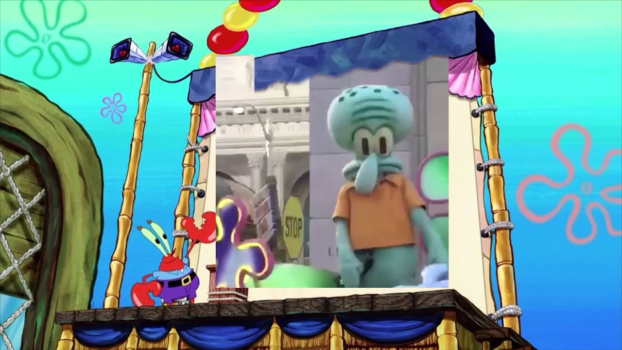 Mr. Krabs Announces The New Manager, Squidward - YouTube