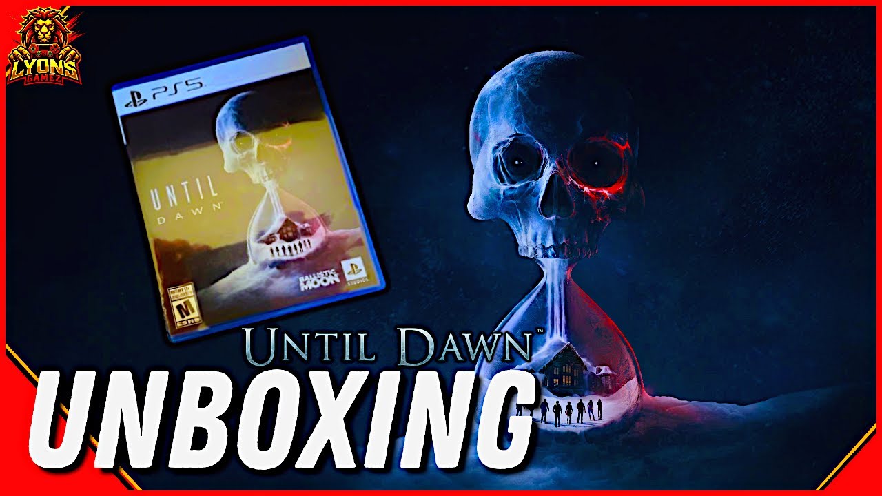 Until Dawn PS5 Unboxing - YouTube