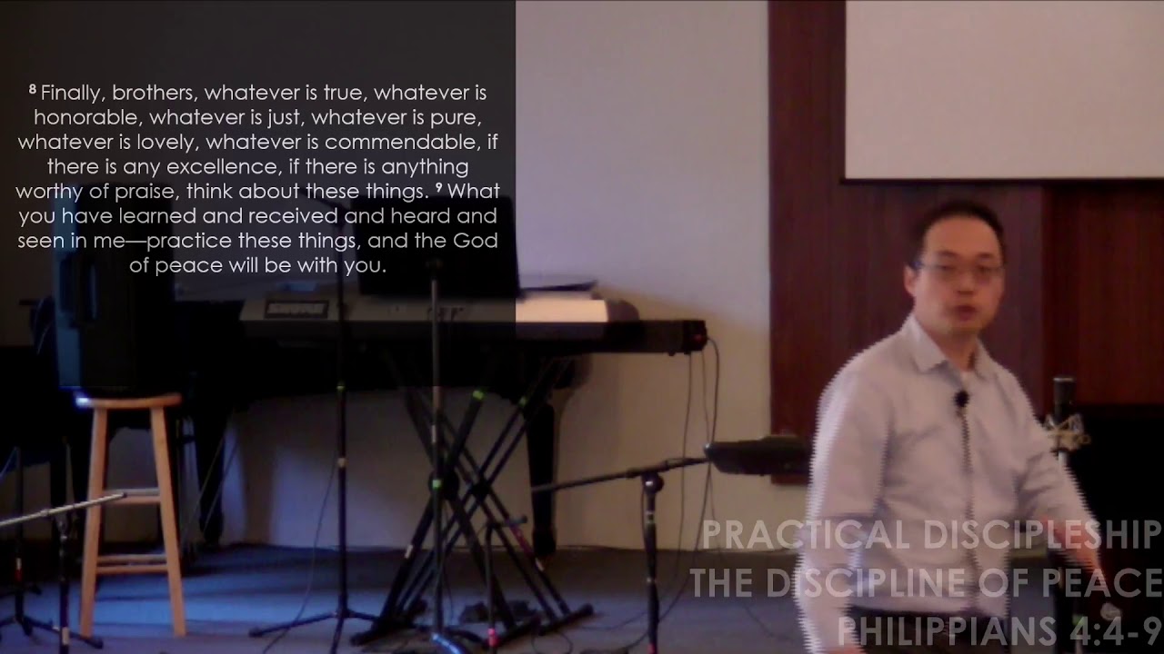 Practical Discipleship - The Discipline of Peace - YouTube