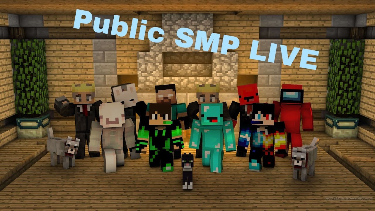 Come Play Survival With Us! Public SMP ( ip in description ) - YouTube