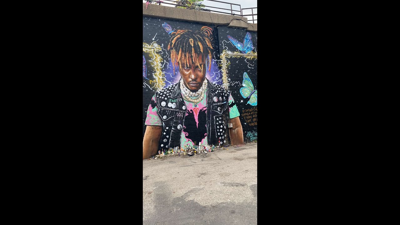 Juice Wrlds Mural Youtube