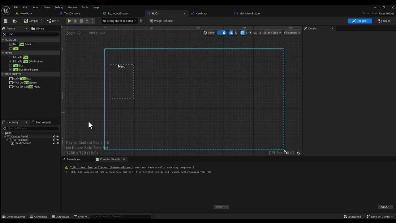 Creating Modular Buttons for Menus in Unreal Engine – Quick Tutorial ...
