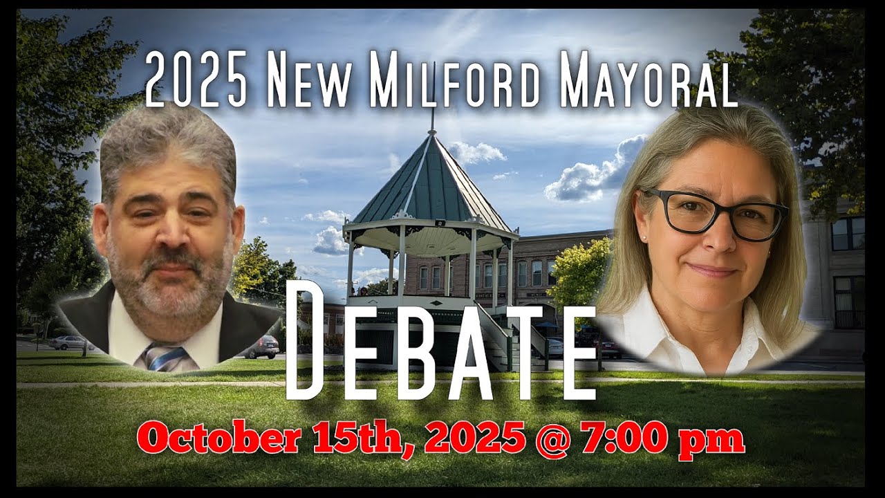 LIVE New Milford Mayoral Debate | October 15th, 2025 - YouTube