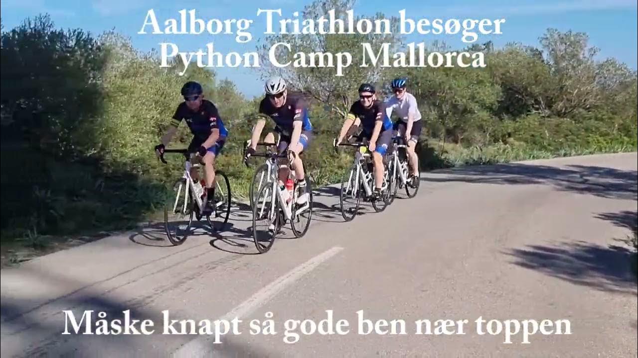 Aalborg Triathlon på besøg i Python Camp Mallorca - YouTube