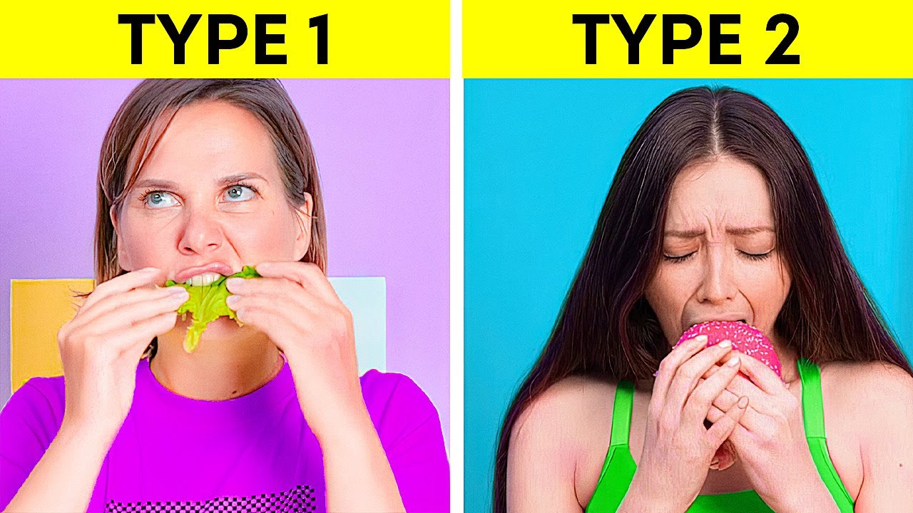 TWO TYPES OF GIRLS || Funny Girls' Problems That Will Make You Smile ...