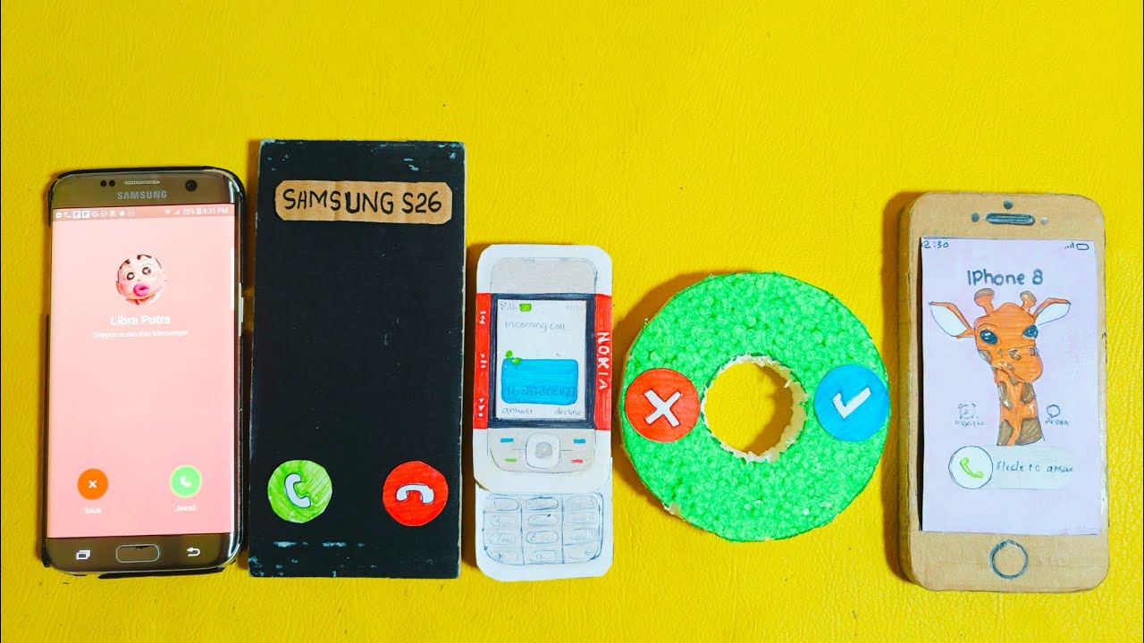 Samsung S7e + Samsung S25 U black + Nokia 5300 + Circle Phone + iPhone ...