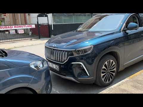 Togg T10X Otomatik Parktan Çıkış İç ve Dıştan Görünüm