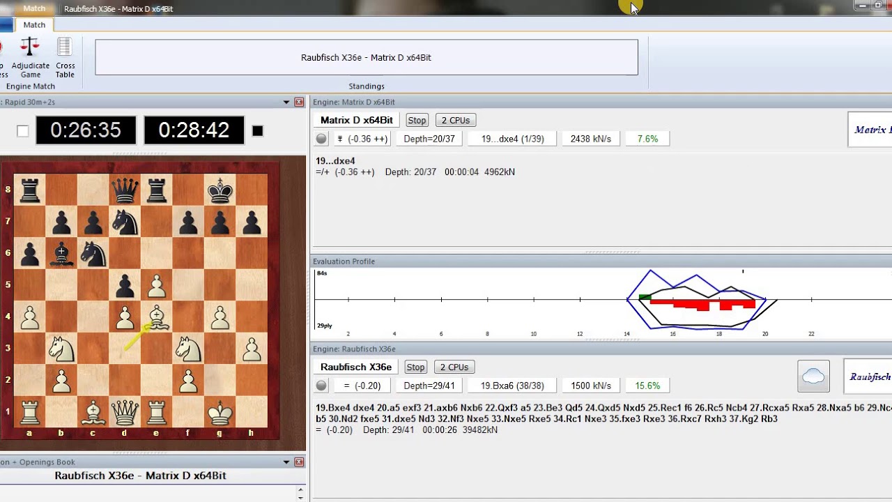 Rauibfisch vs Matrix Round Robin 3 of 7 - YouTube