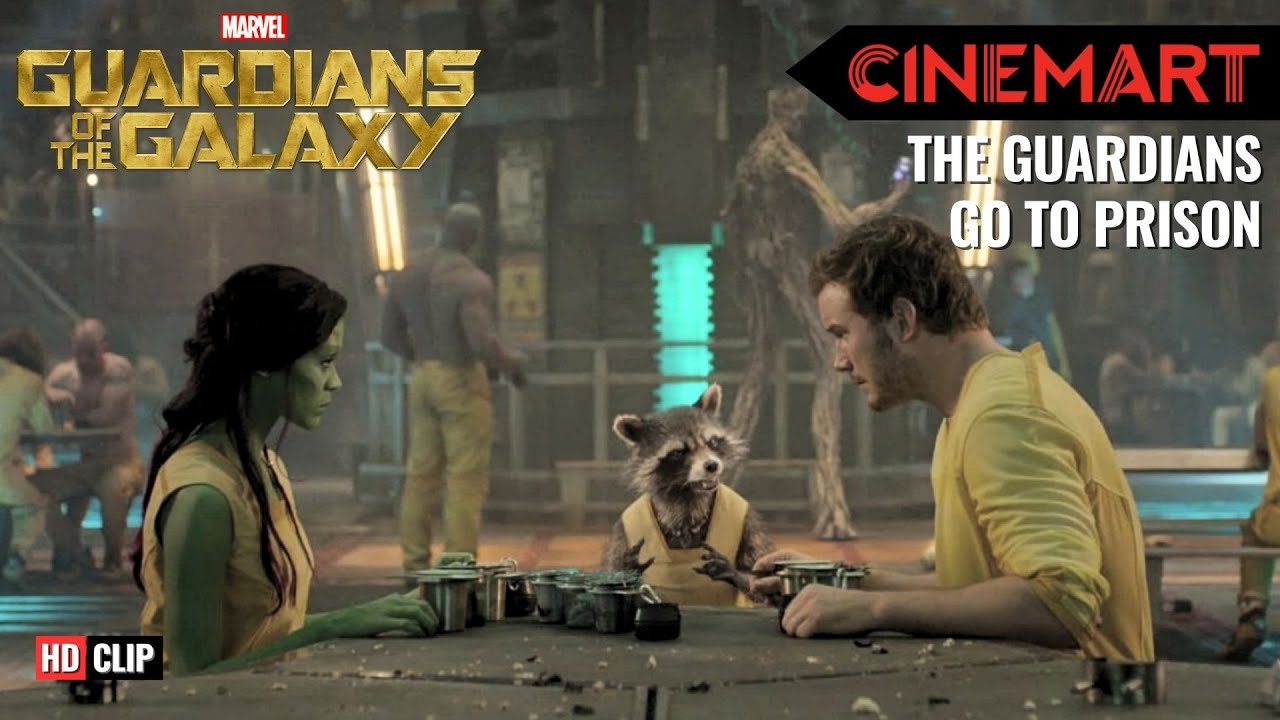 GUARDIANS OF THE GALAXY (2014) | The Guardian go to Prison Scene HD ...